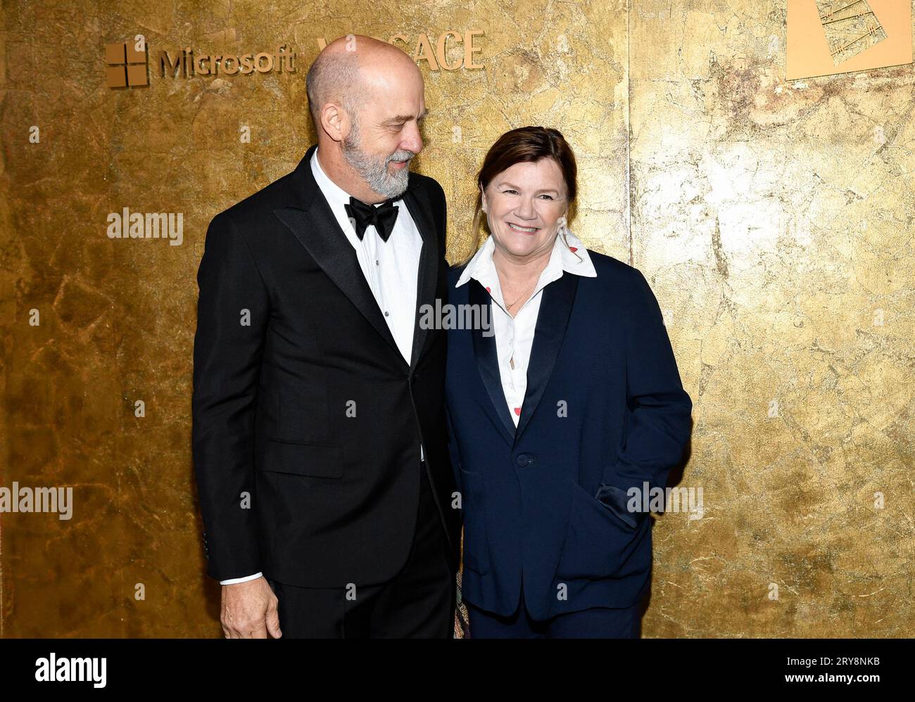 Anthony Edwards, left, and Mare Winningham attend The Albies hosted by ...