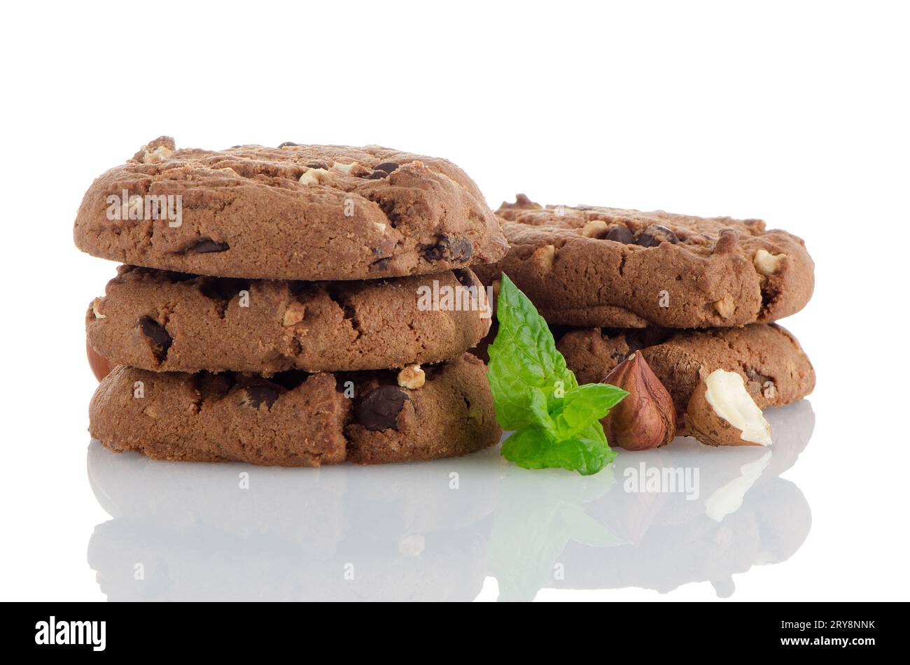 Stack of cookies Stock Photo - Alamy