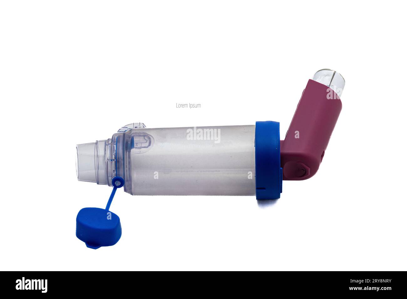 Cartridge inhaler and chamber and mask Stock Photo - Alamy