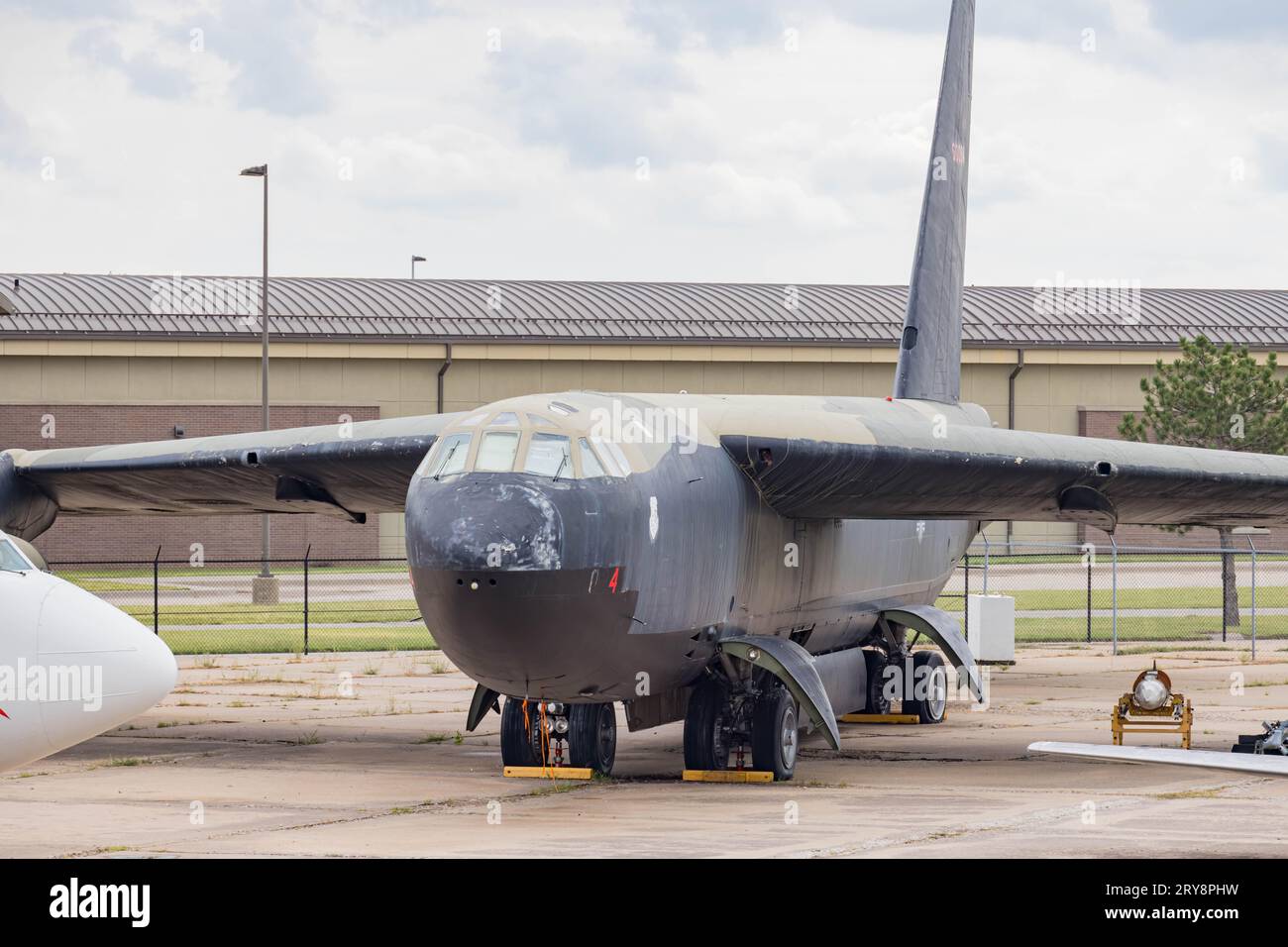 Kansas, SEP 16 2023 - Old US Air Force plane, the Boeing B-52 ...