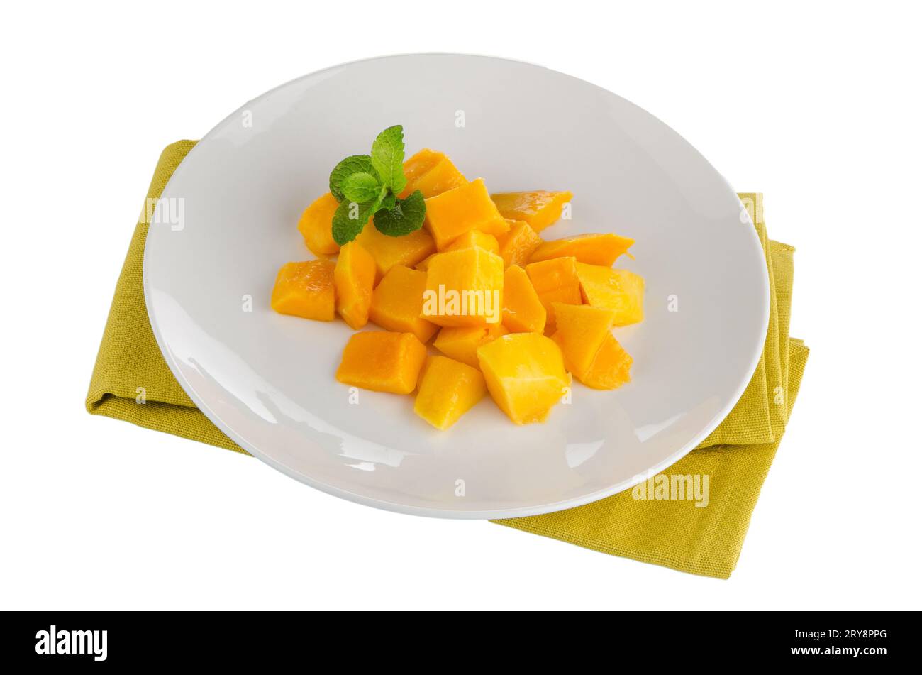 Mango chunks hi-res stock photography and images - Alamy