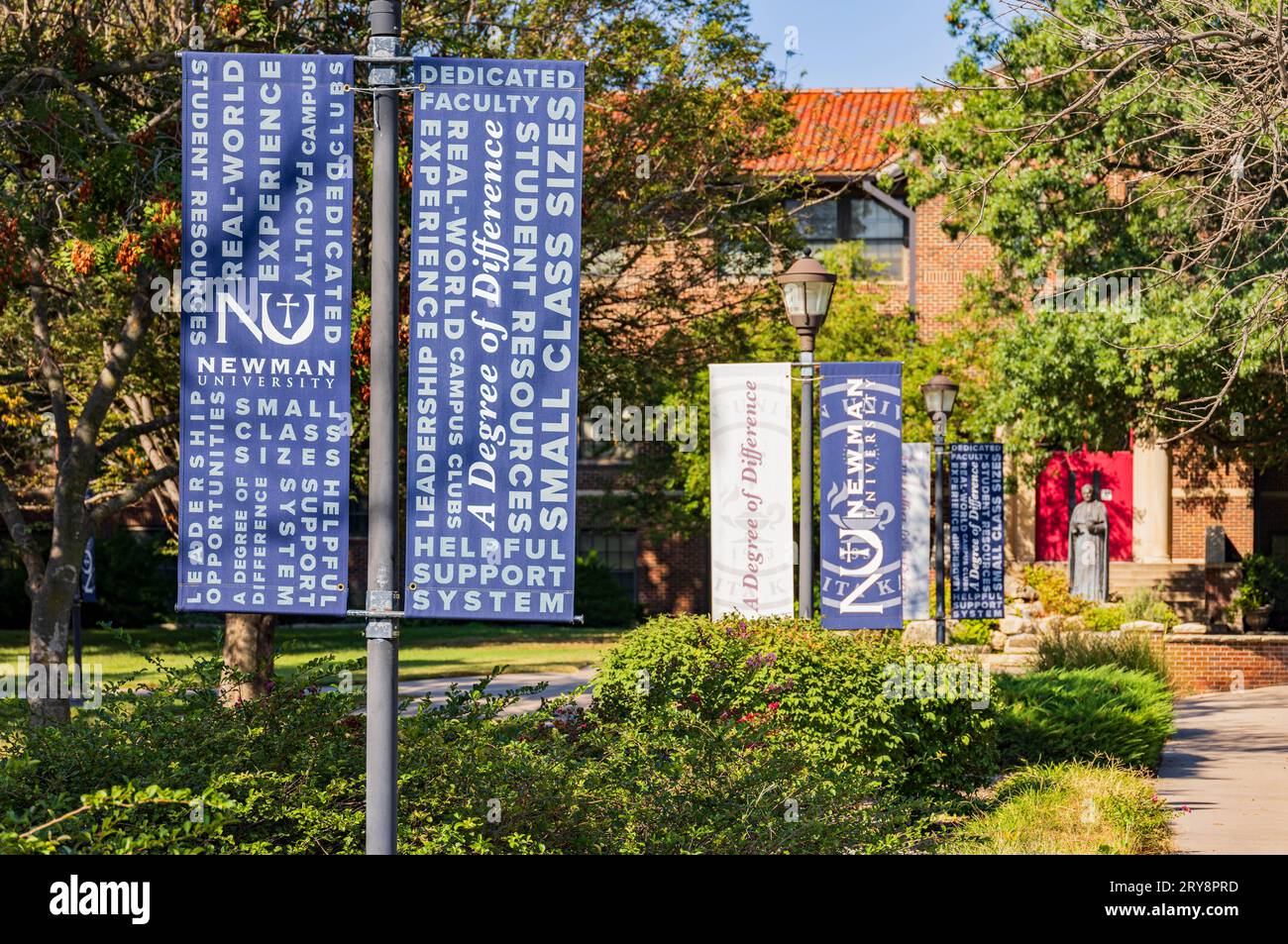 Kansas university flag hi-res stock photography and images - Alamy
