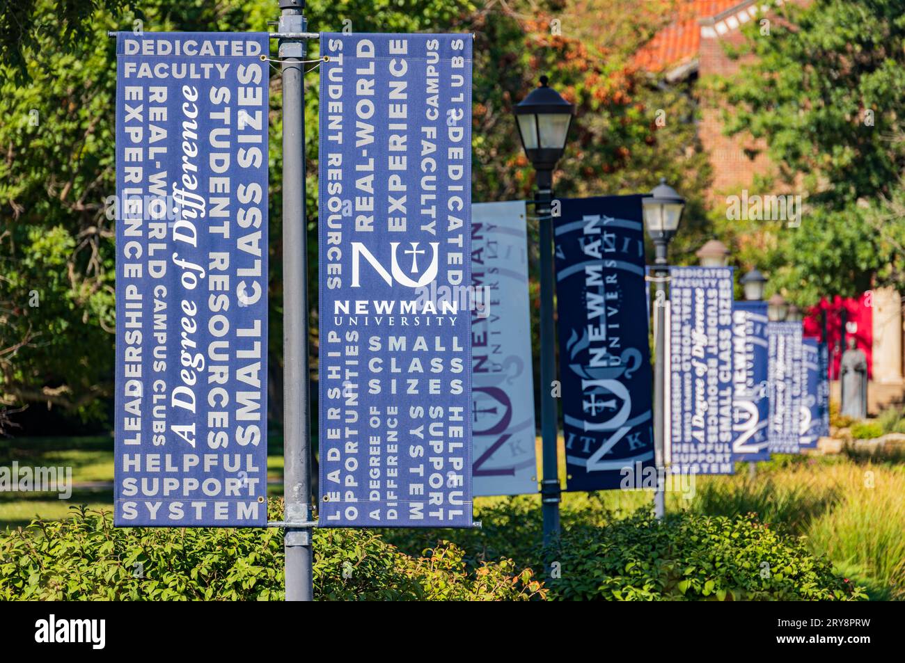Kansas university flag hi-res stock photography and images - Alamy