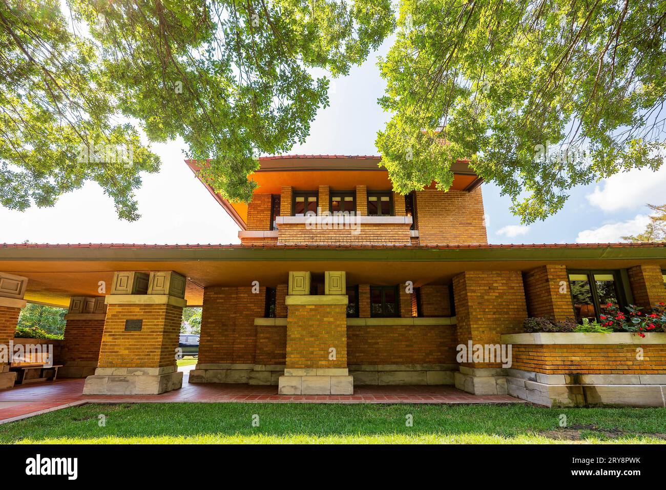 Frank lloyd wrights allen house hi-res stock photography and images - Alamy