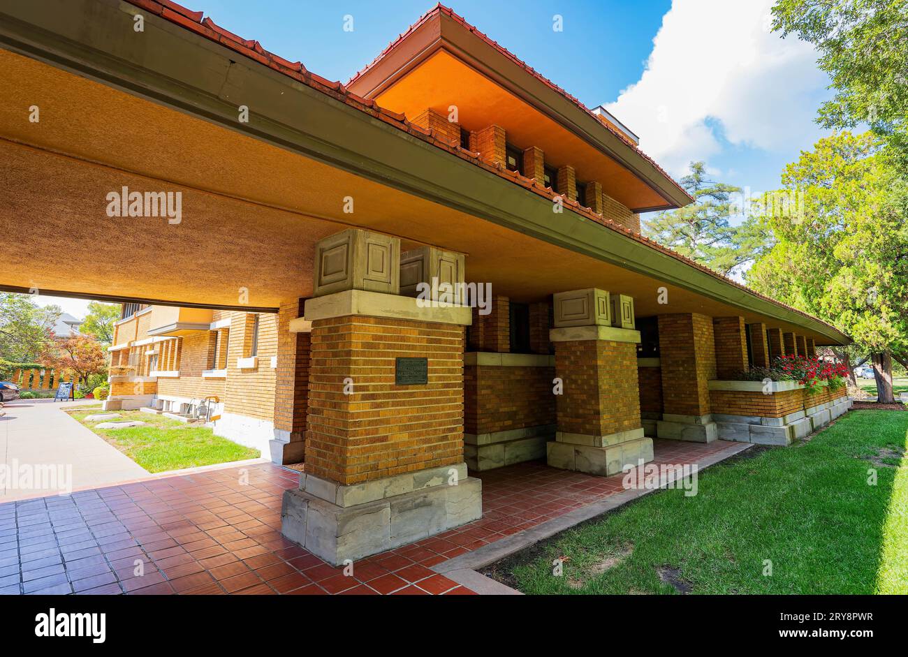 Frank lloyd wrights allen house hi-res stock photography and images - Alamy