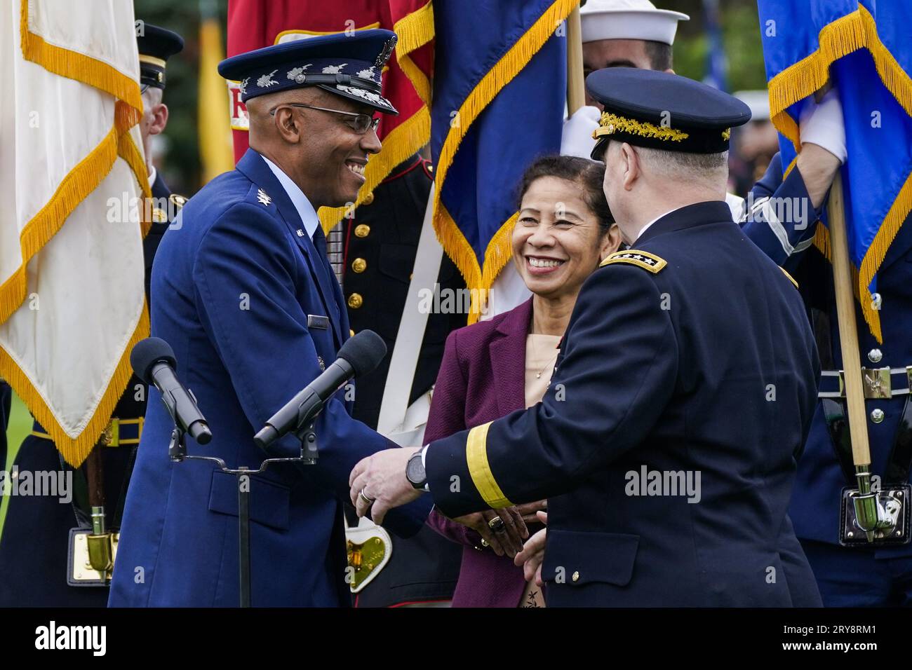United States Air Force General Charles Q. Brown, Jr, incoming Chair ...