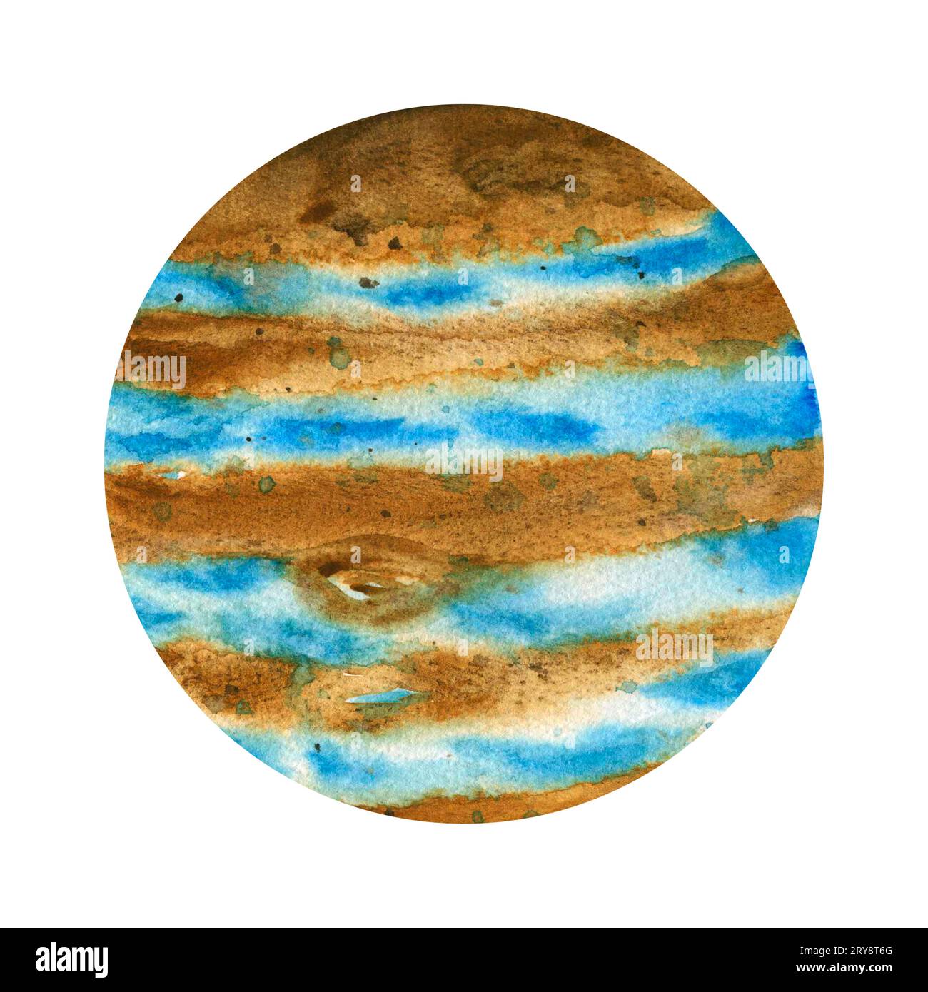 Jupiter. Planets of our solar system isolated on transparent background ...