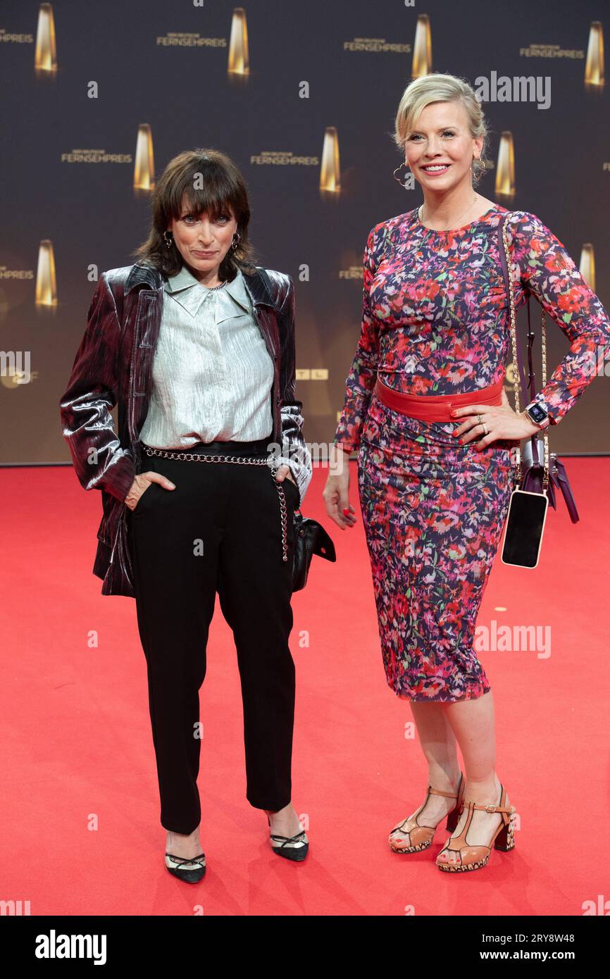 v.l. Anna THALBACH, Schauspielerin, Eva HABERMANN, Schauspielerin ...