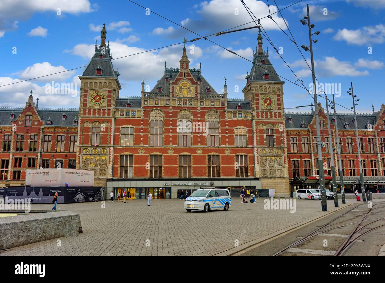 AMSTERDAM, NETHERLANDS - August 24, 2023: Amsterdam is the Netherlands ...
