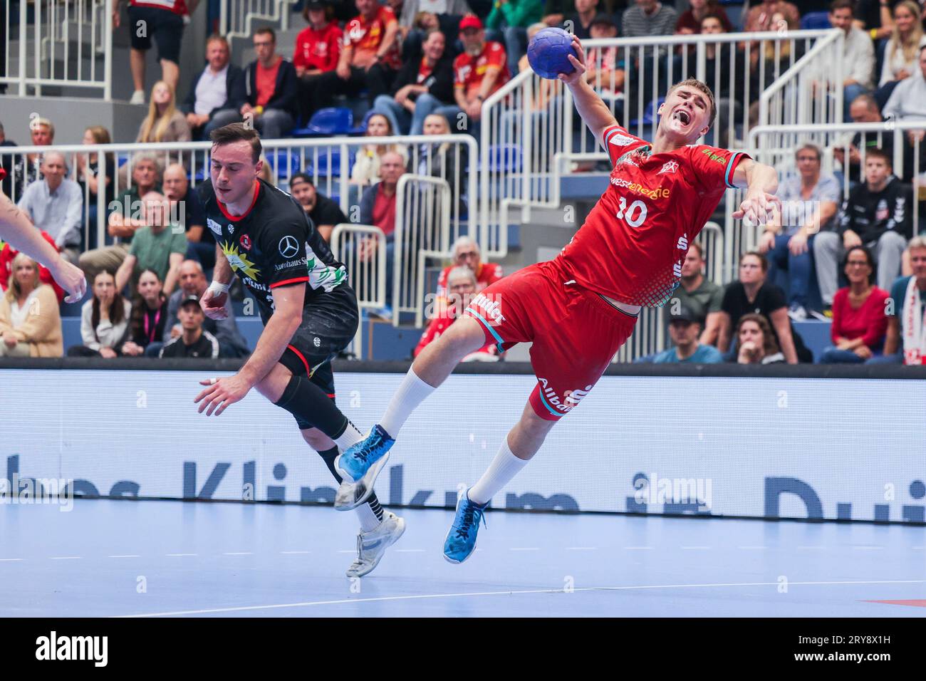 Essen, Deutschland. 29th Sep, 2023. 29.09.2023, Handball, Saison 2023/ ...