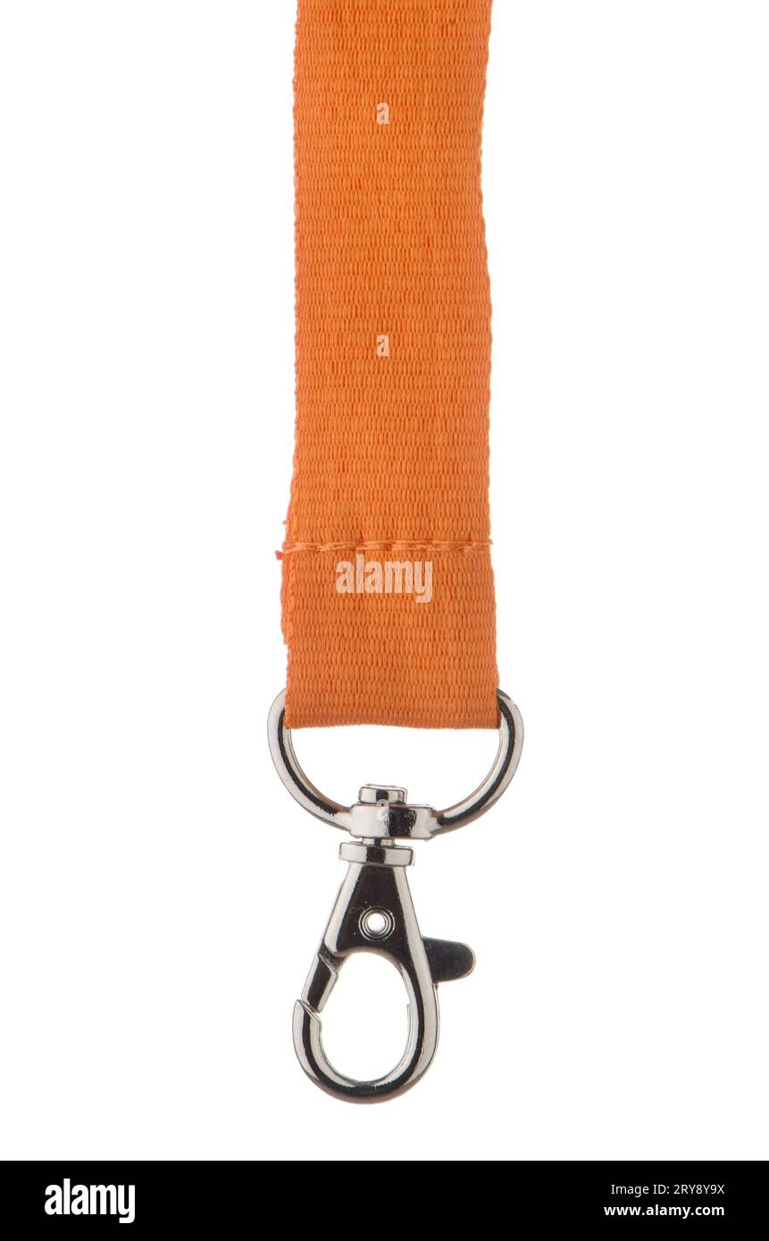 Orange lanyard hi-res stock photography and images - Alamy