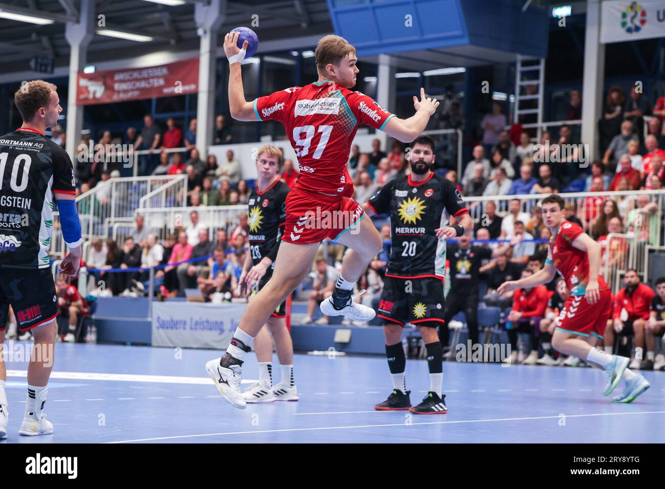 Essen, Deutschland. 29th Sep, 2023. 29.09.2023, Handball, Saison 2023/ ...