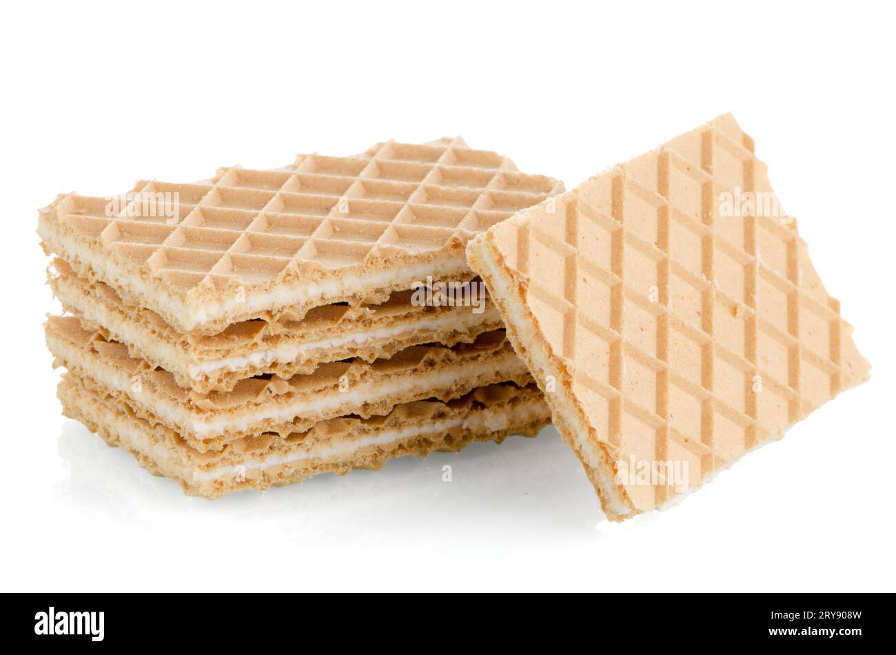 Wafers cake Cut Out Stock Images & Pictures - Alamy