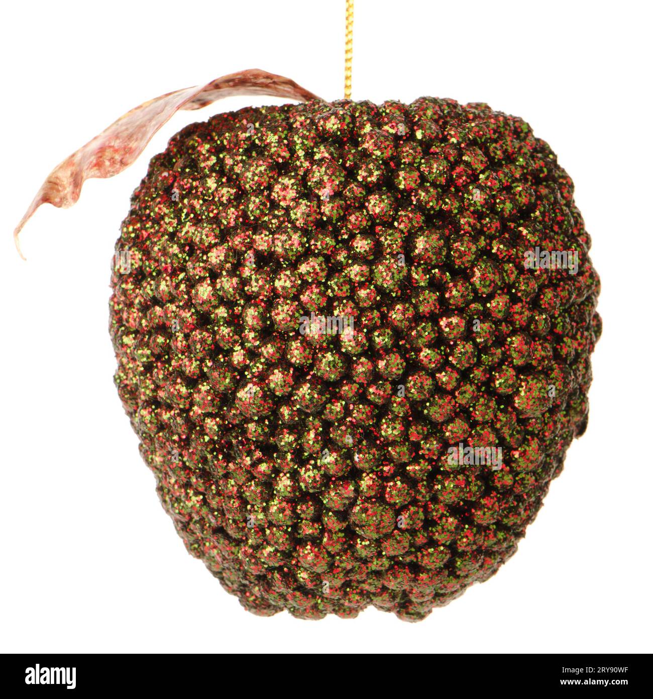 Christmas apple decoration Stock Photo - Alamy