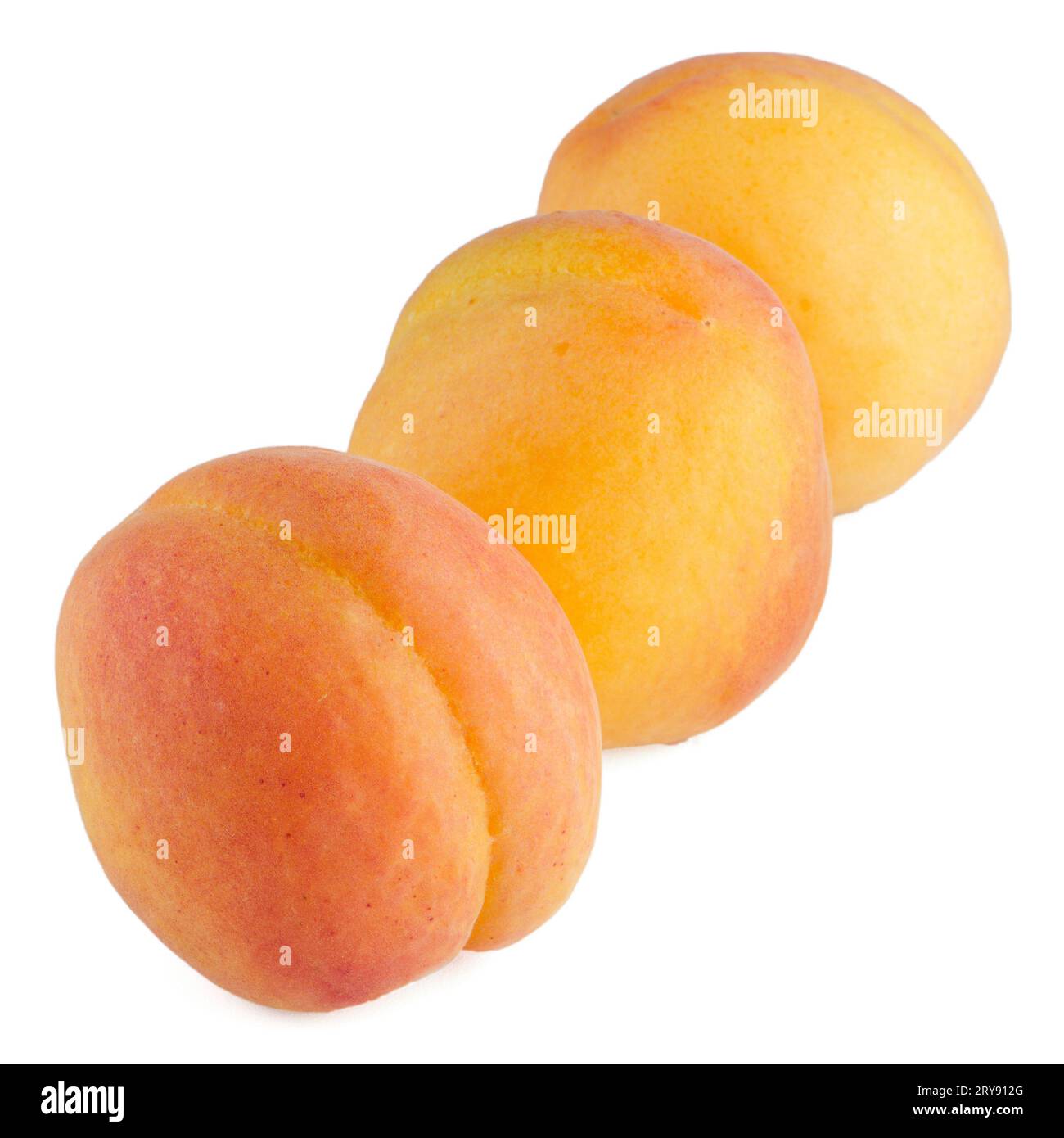 Three sweet peaches Stock Photo - Alamy