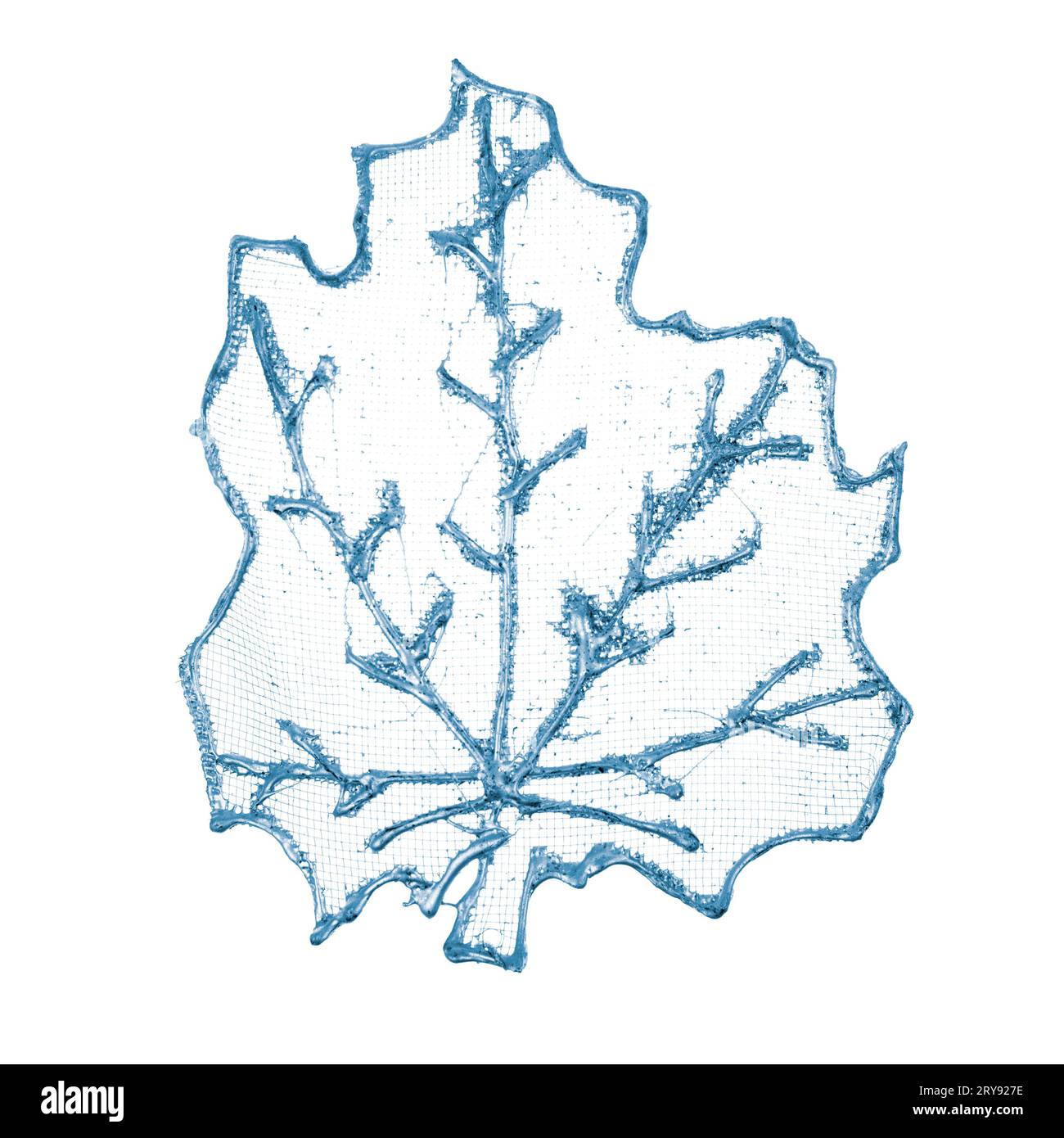 Blue glitter christmas tree Cut Out Stock Images & Pictures - Alamy
