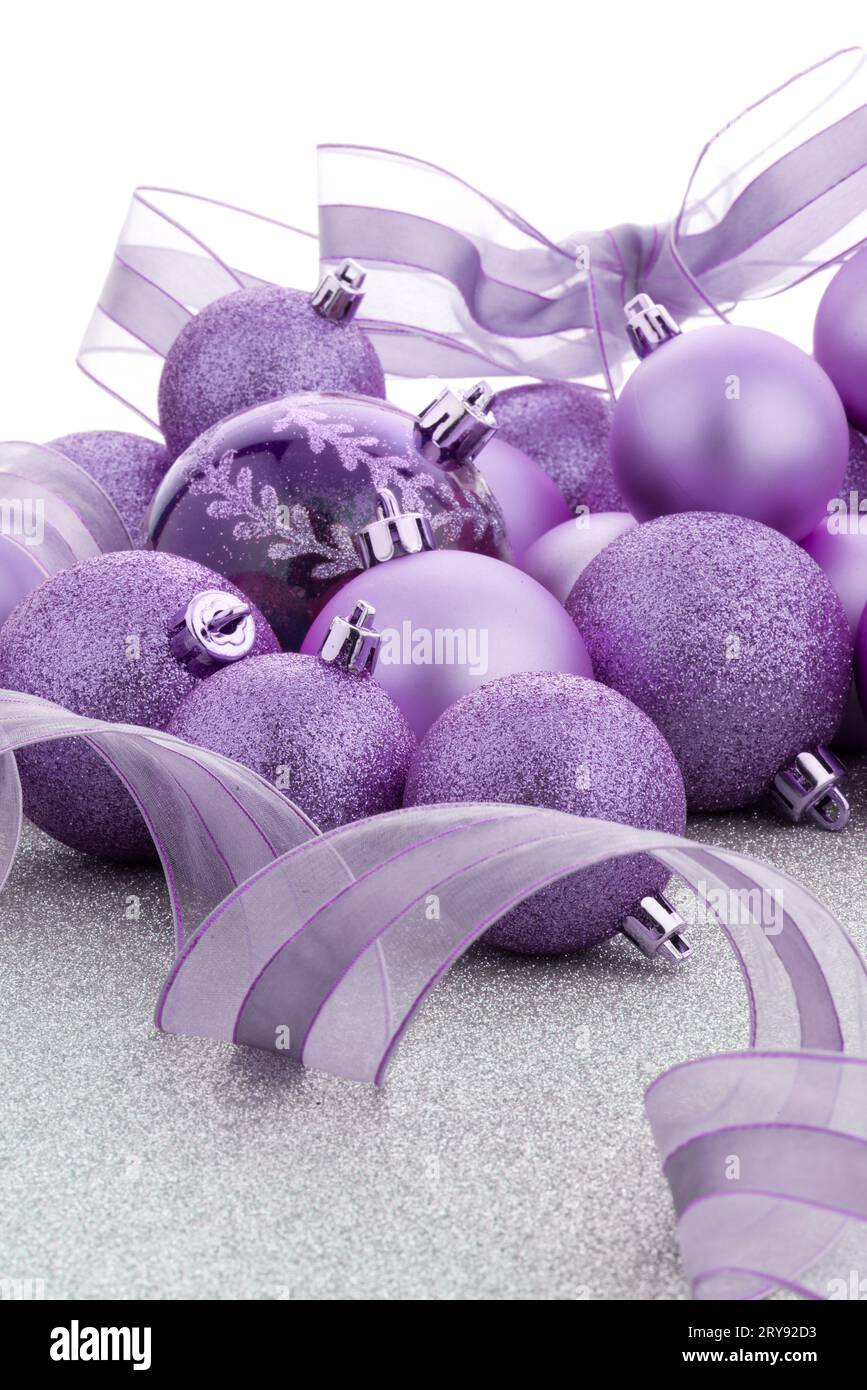 Abstract background purple balls hi-res stock photography and images ...