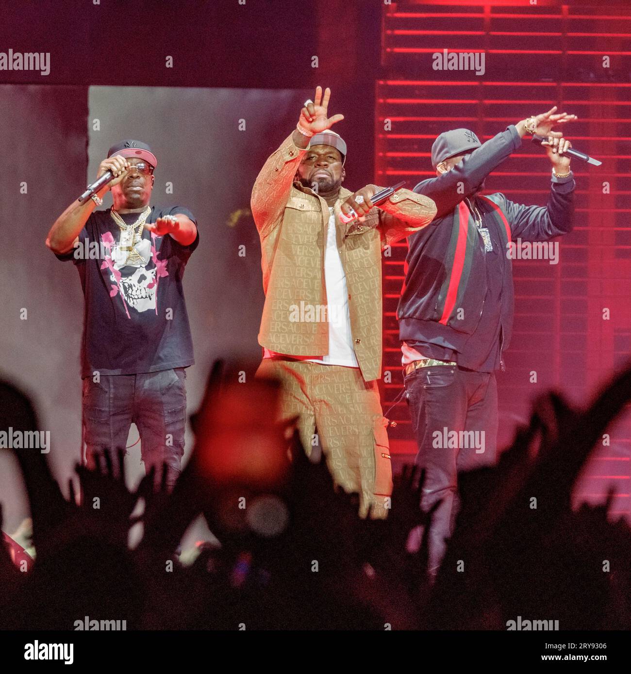 Hamburg, Germany. 29th Sep, 2023. Rapper Curtis "50 Cent" Jackson (M ...