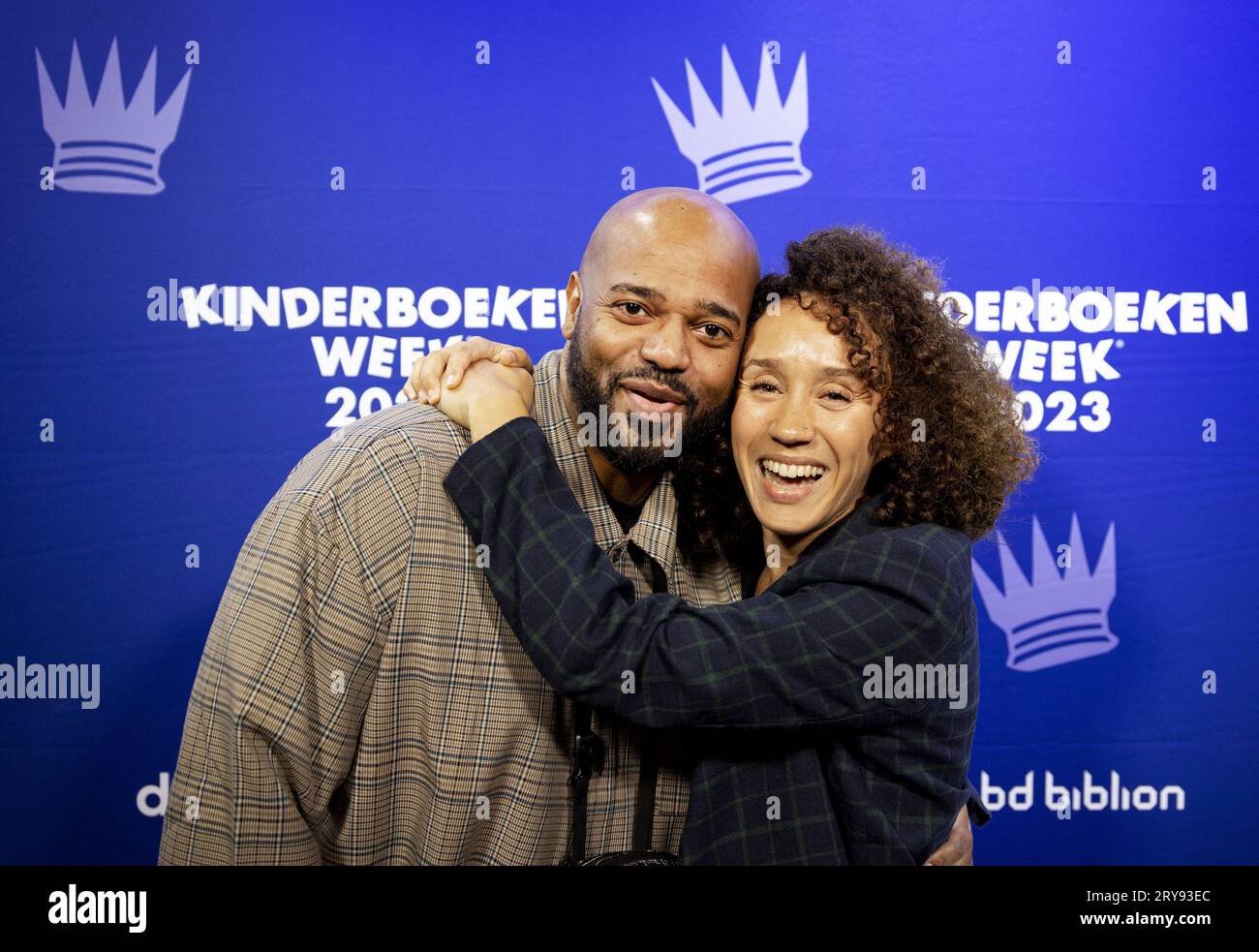 AMSTERDAM - Brian Elstak Zindzi Zevenbergen on the red carpet prior to ...