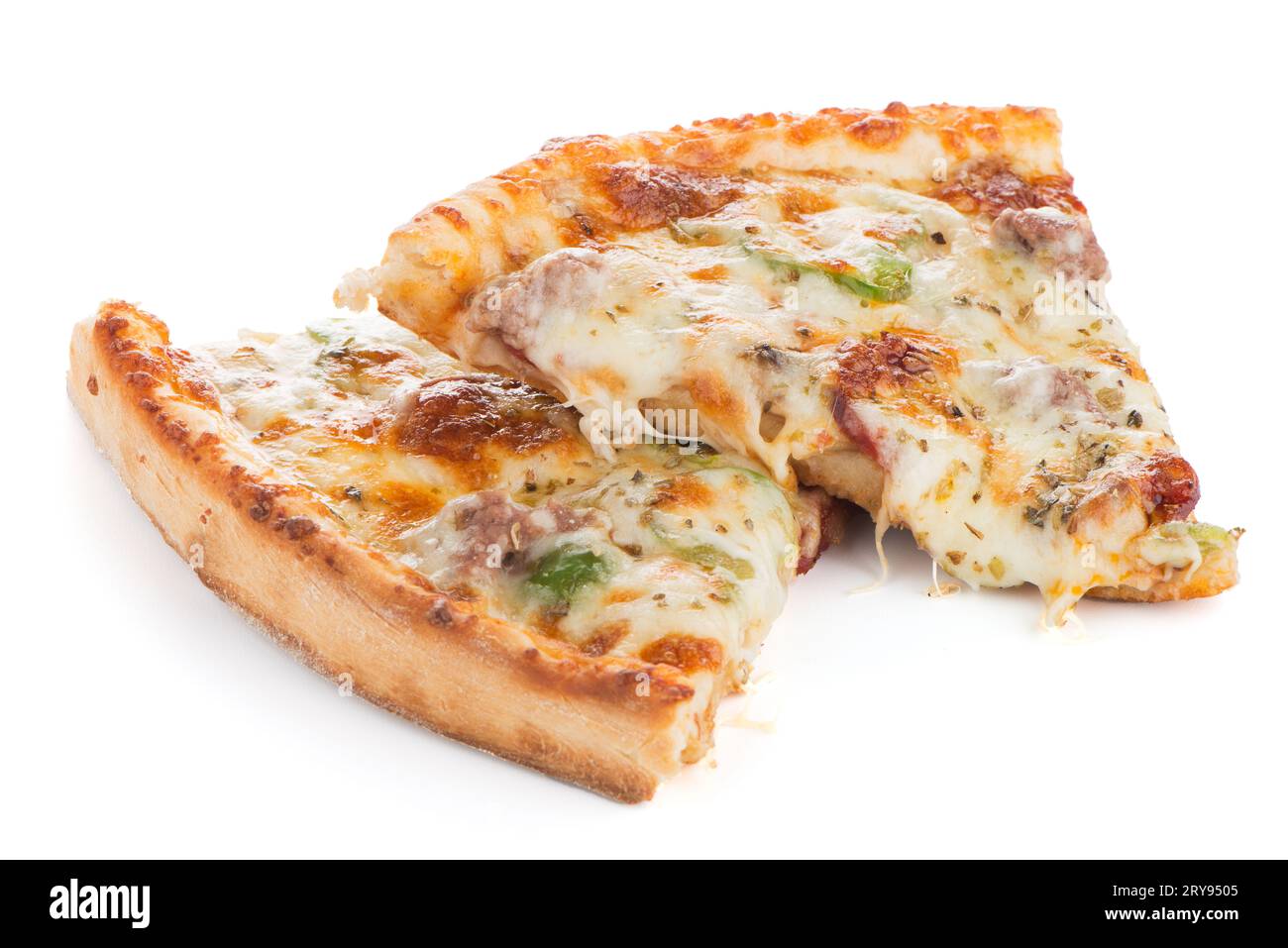 Italian traditional pizza mozzarella Cut Out Stock Images & Pictures ...