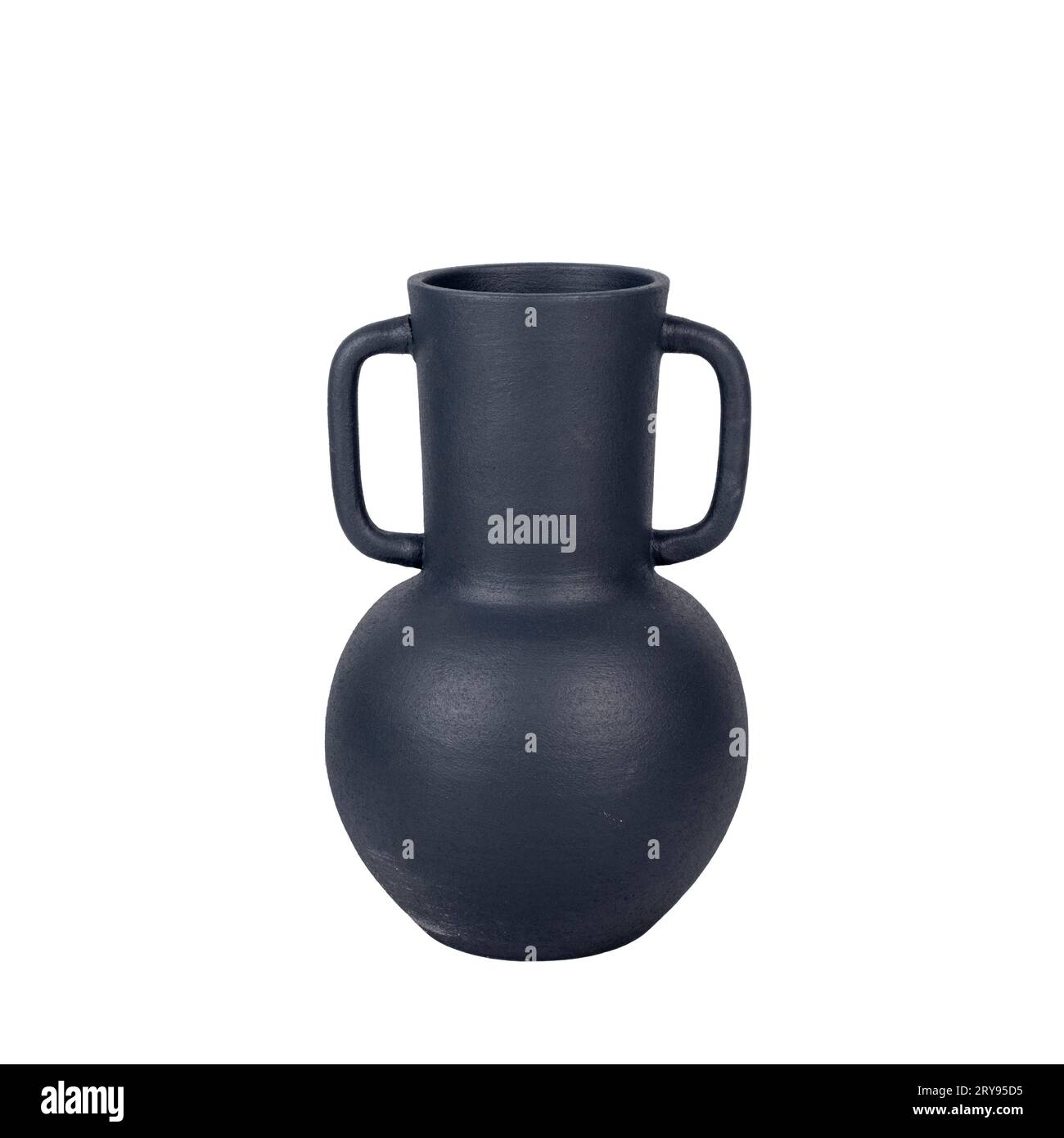 ceramic vase luxury living room decoration object isolated Stock Photo ...