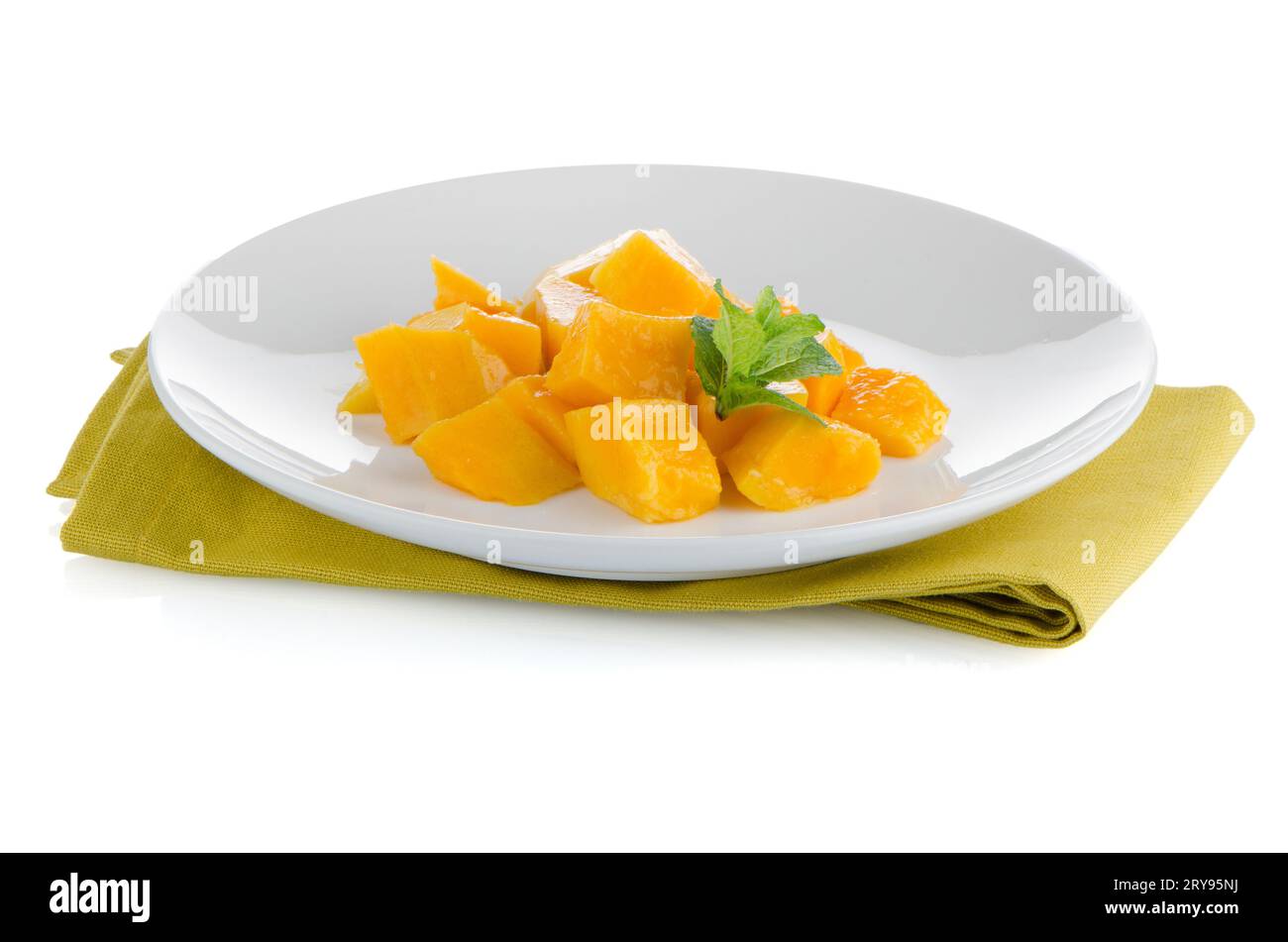 Mango chunks hi-res stock photography and images - Alamy