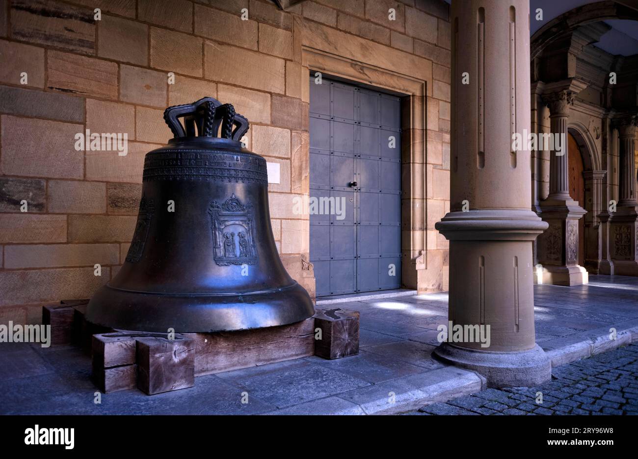 Osanna, large bell from Neresheim Monastery, bell founder Hans ...