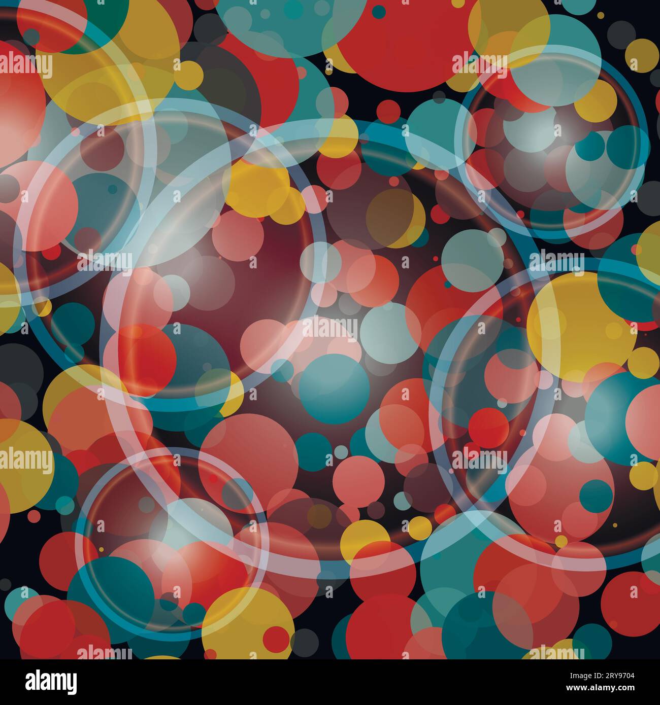 Vector modern design. Circle connection template background Stock ...