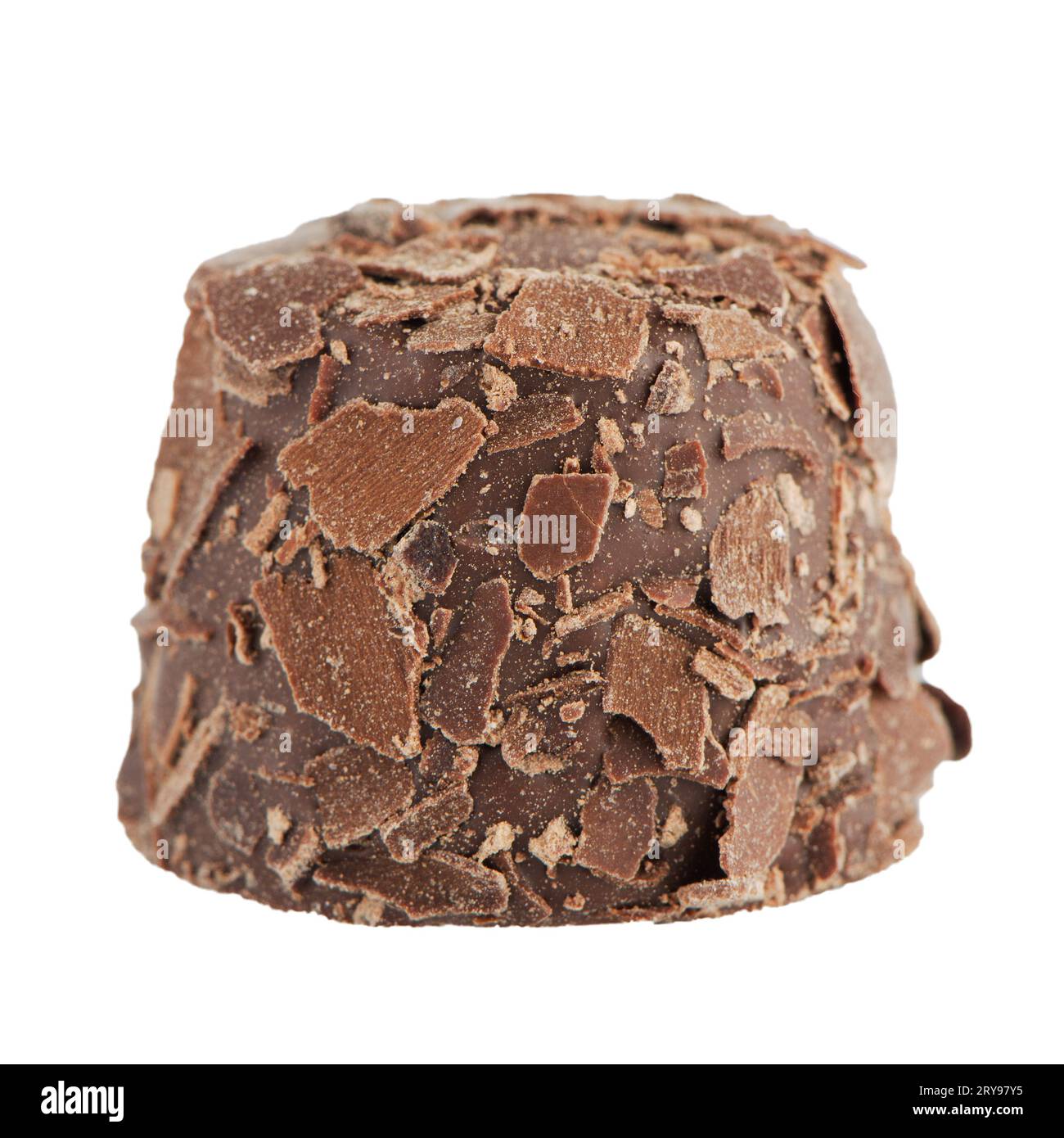 Brown chocolate candies Stock Photo - Alamy