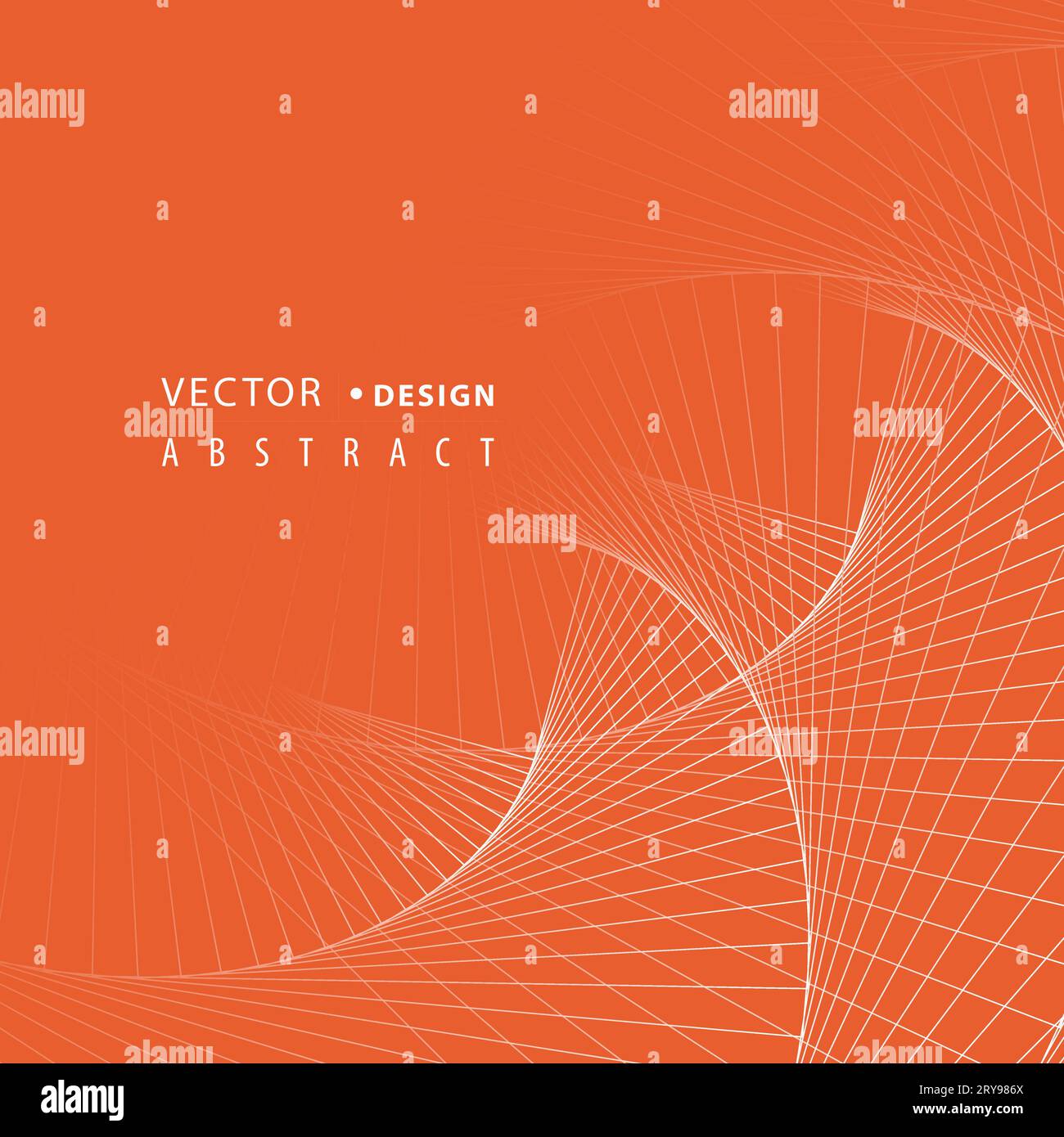 Connect square optical illusion. Abstract vector background. Graphic lines swirl design Stock ...