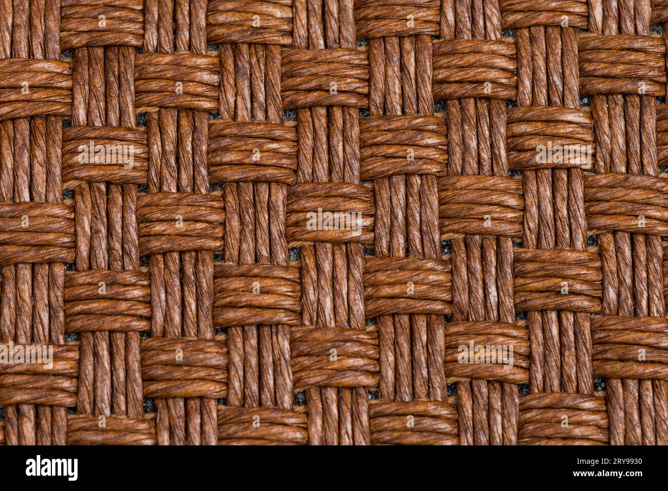 Brown wicker texture Stock Photo - Alamy
