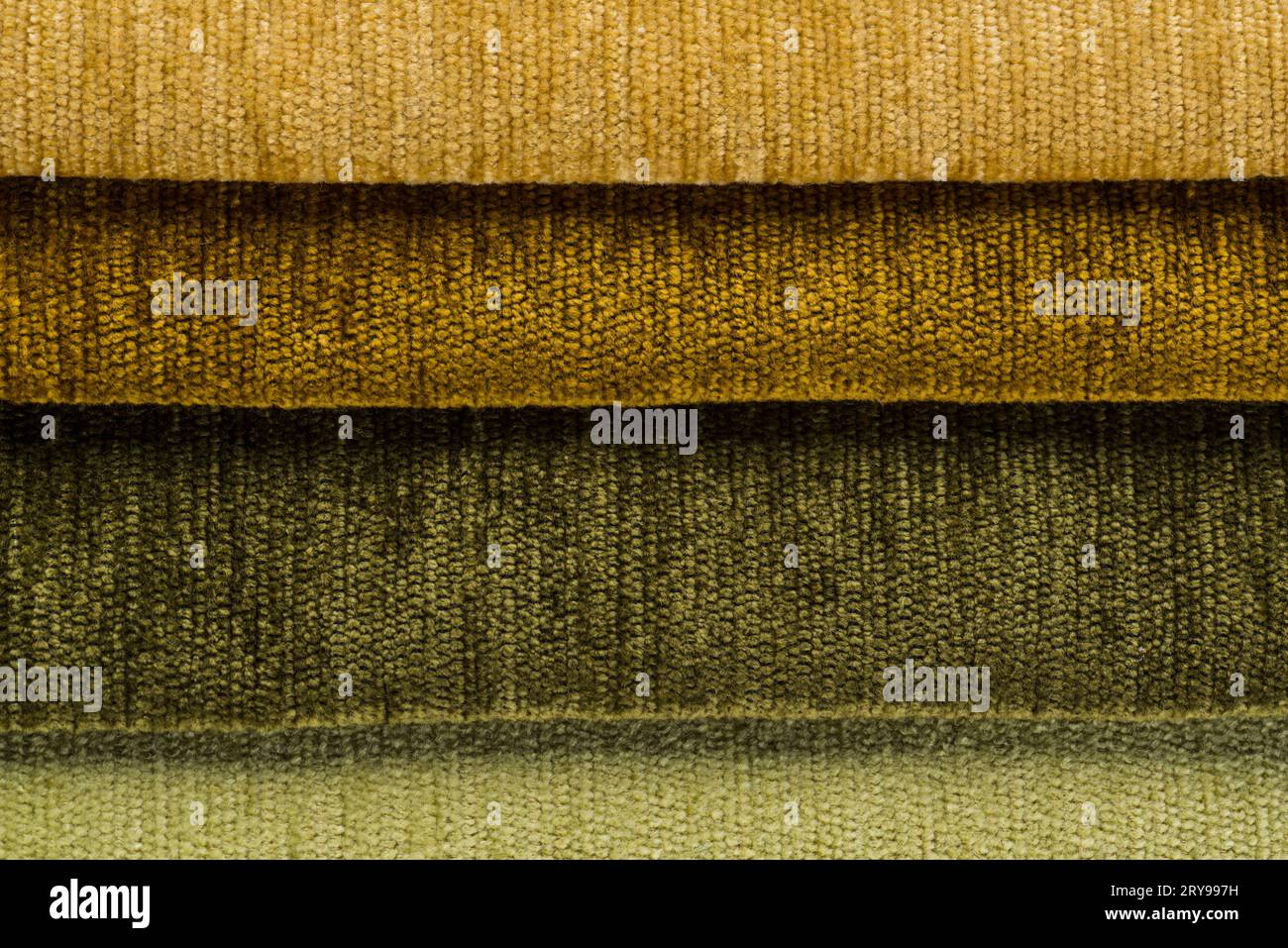Multi color fabric texture samples Stock Photo - Alamy