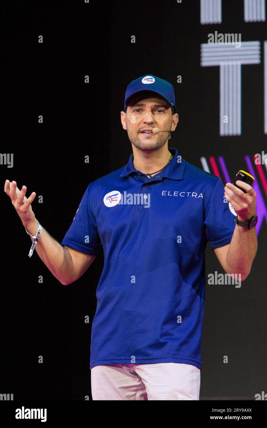 Torino, Italy. 29th Sep, 2023. Fabrizio Martini, co-founder & CEO of ...
