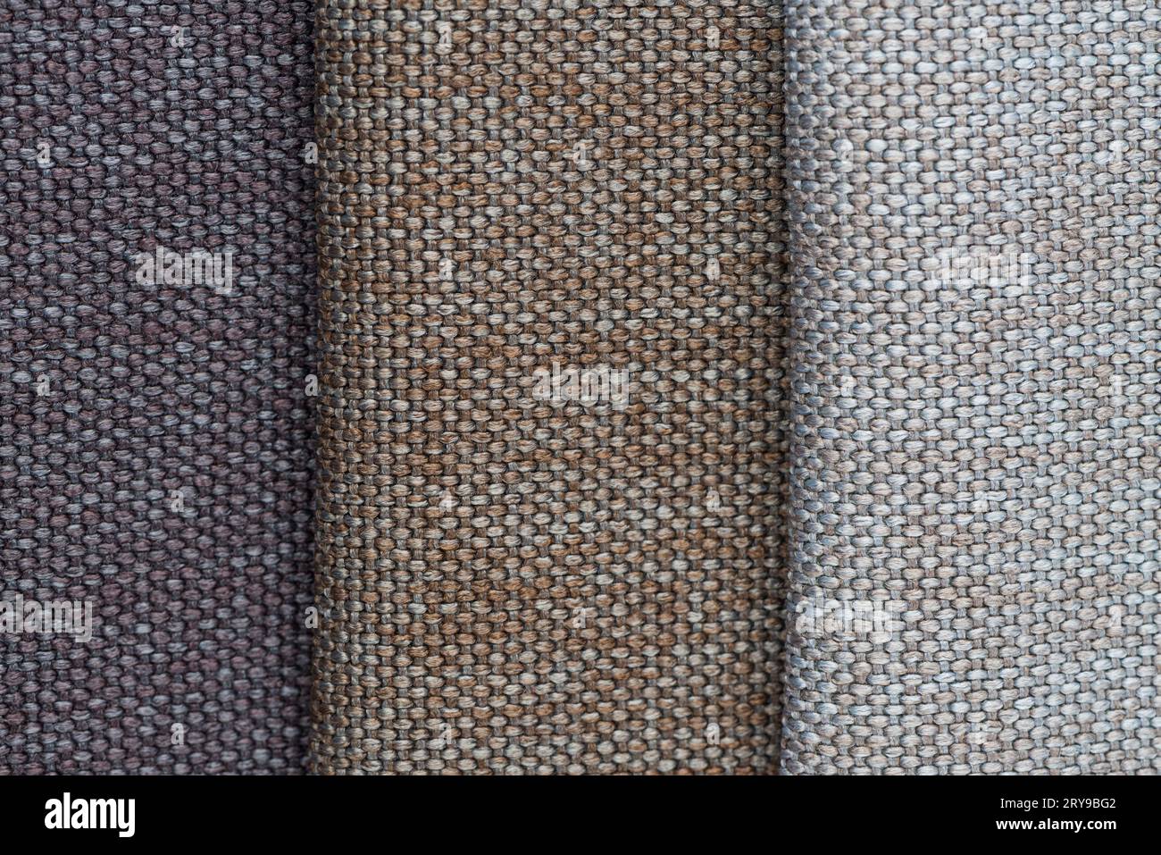 Multi color fabric texture samples Stock Photo - Alamy