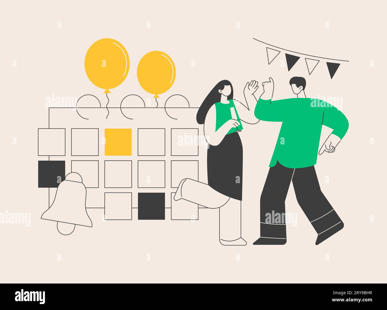 Events abstract concept vector illustration Stock Vector Image & Art ...