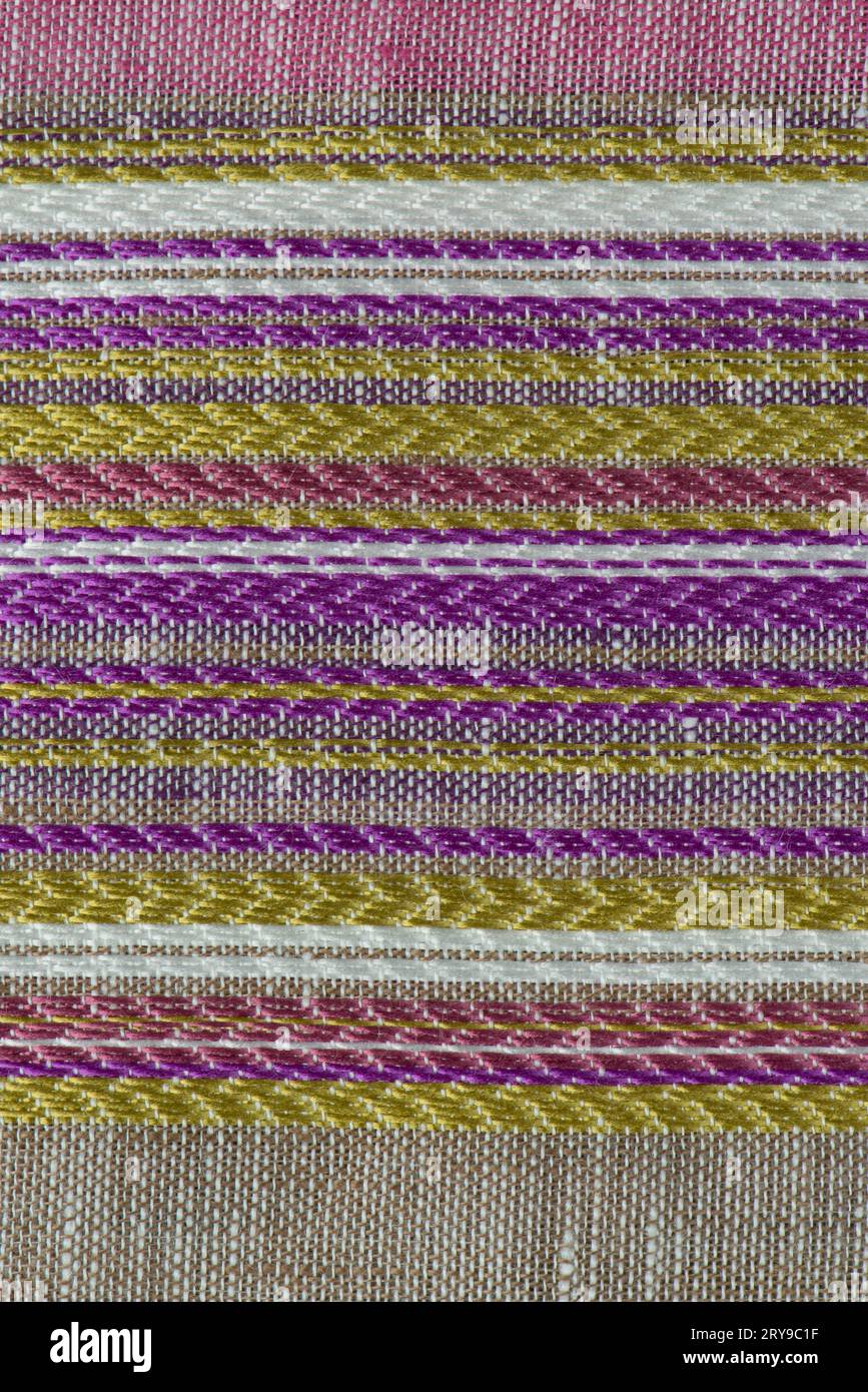 Multi color fabric texture samples Stock Photo - Alamy