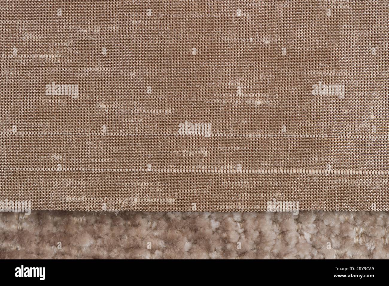 Brown fabric texture Stock Photo - Alamy