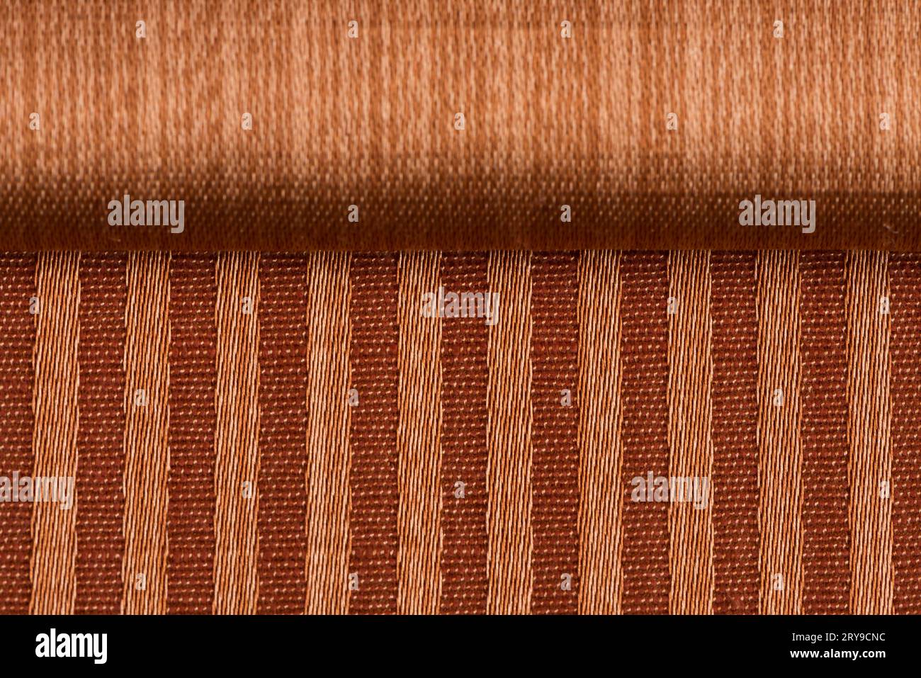 Orange fabric texture Stock Photo - Alamy