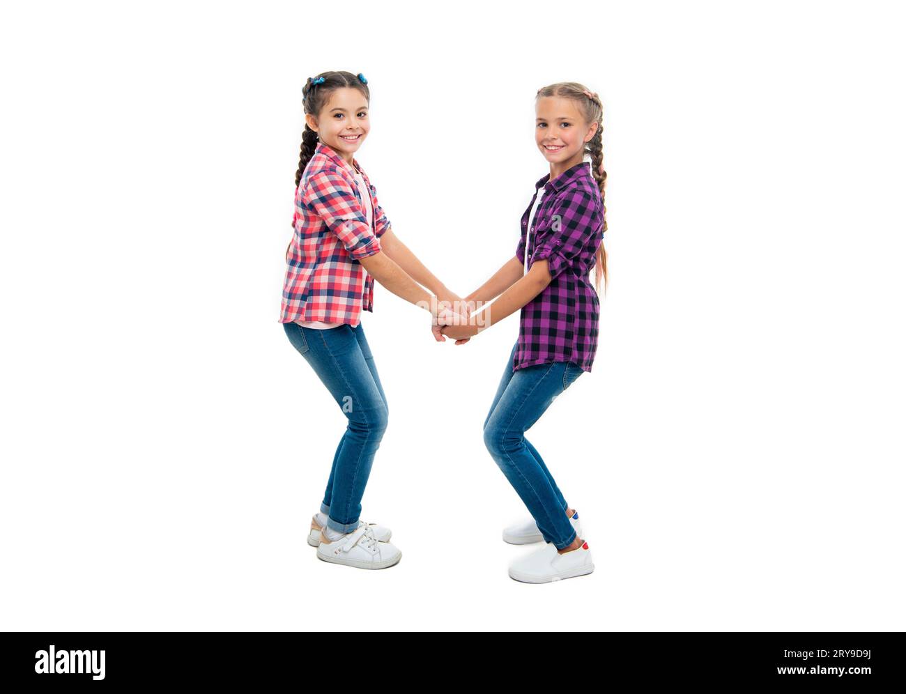 sisterhood and friendship of girls children friends having fun and ...