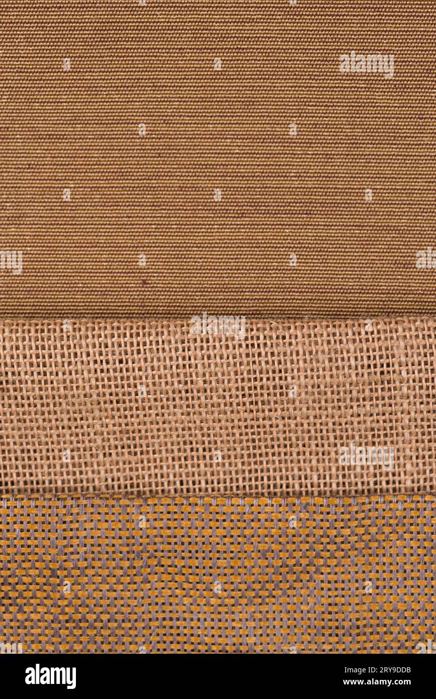 Brown fabric texture Stock Photo - Alamy