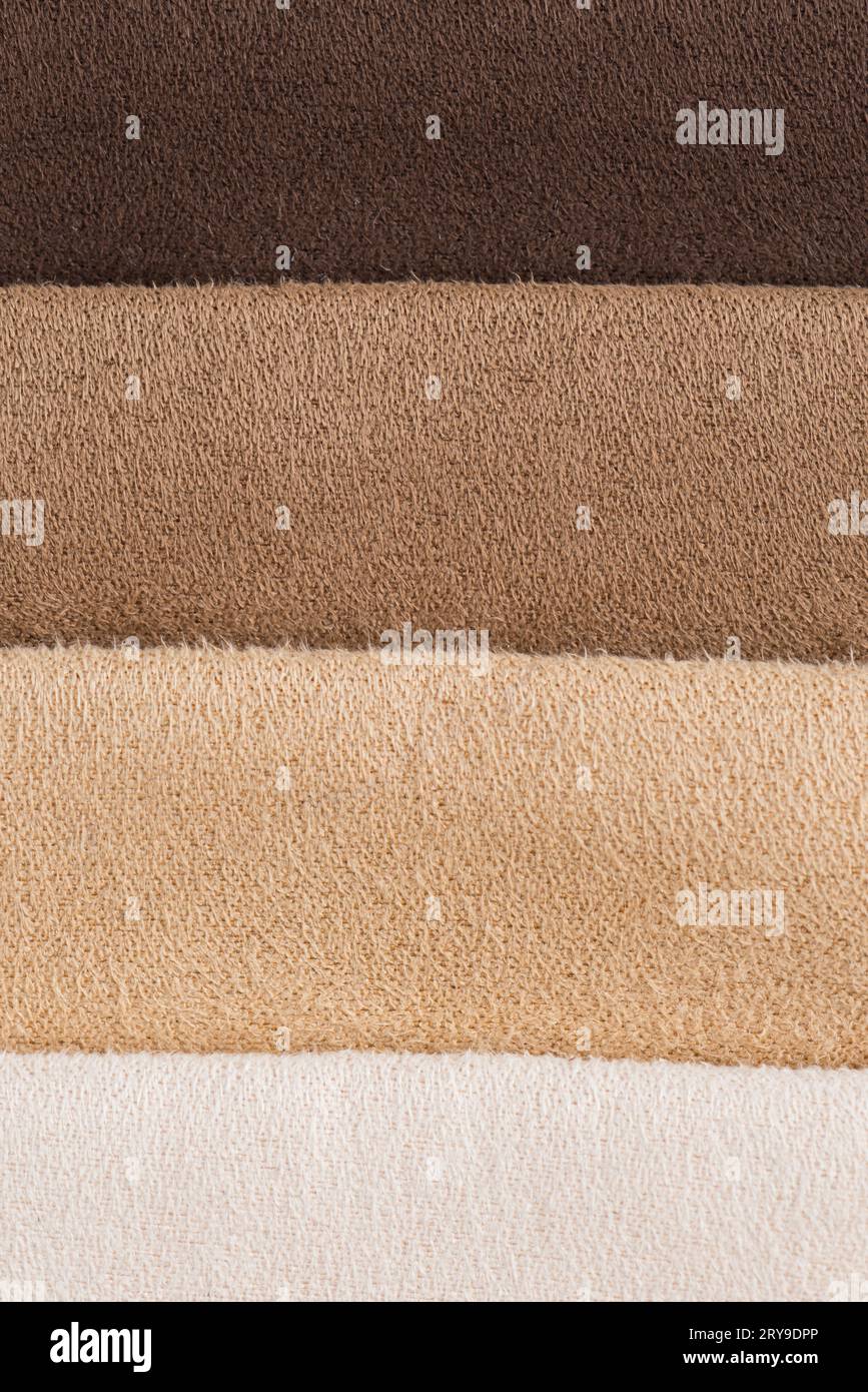 Brown fabric texture Stock Photo - Alamy