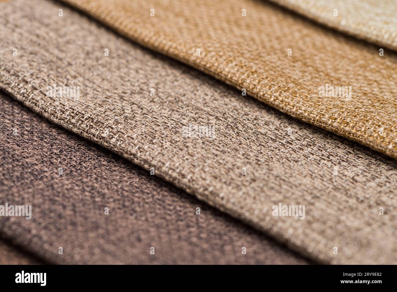 Multi color fabric texture samples Stock Photo - Alamy