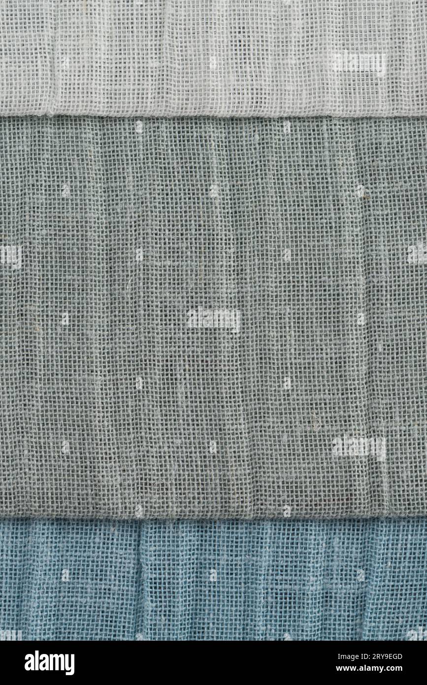 Multi color fabric texture samples Stock Photo - Alamy