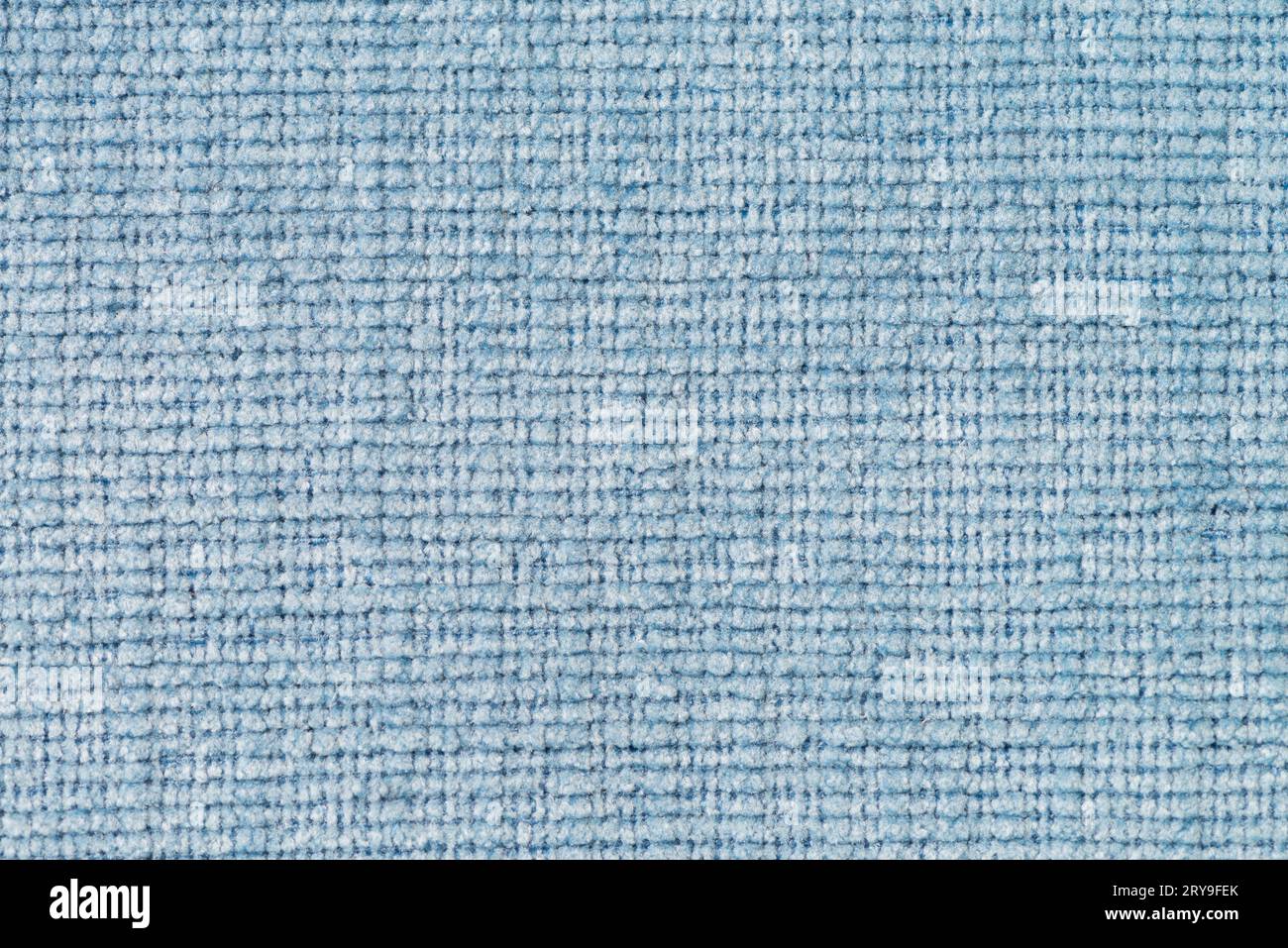 Blue fabric texture Stock Photo - Alamy