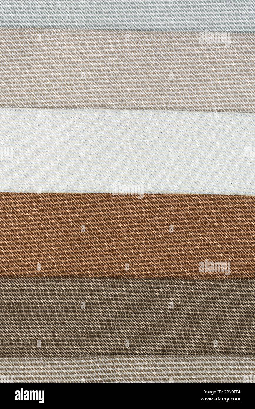 Multi color fabric texture samples Stock Photo - Alamy