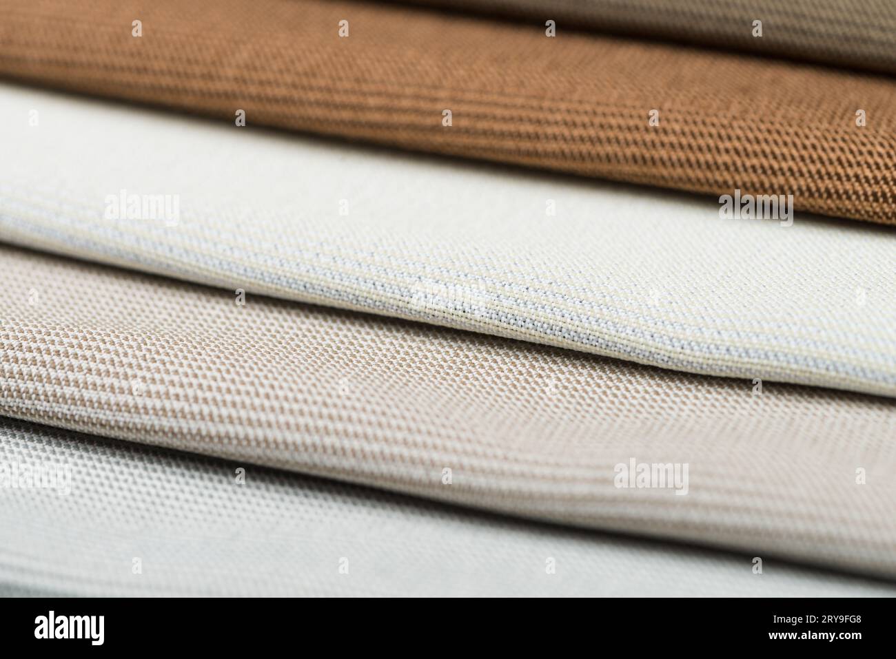 Multi color fabric texture samples Stock Photo - Alamy