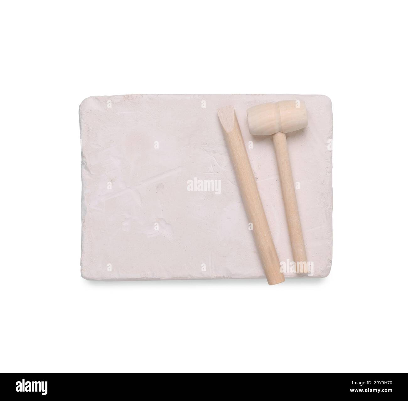 Educational toy for motor skills development. Excavation kit (plaster ...