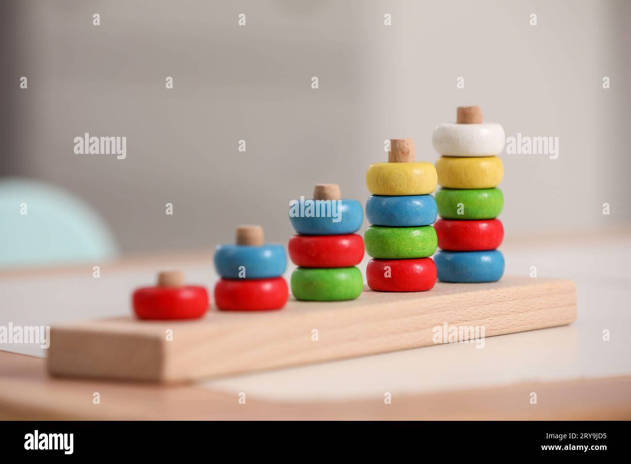 Kids playing developmental toys hi-res stock photography and images - Alamy