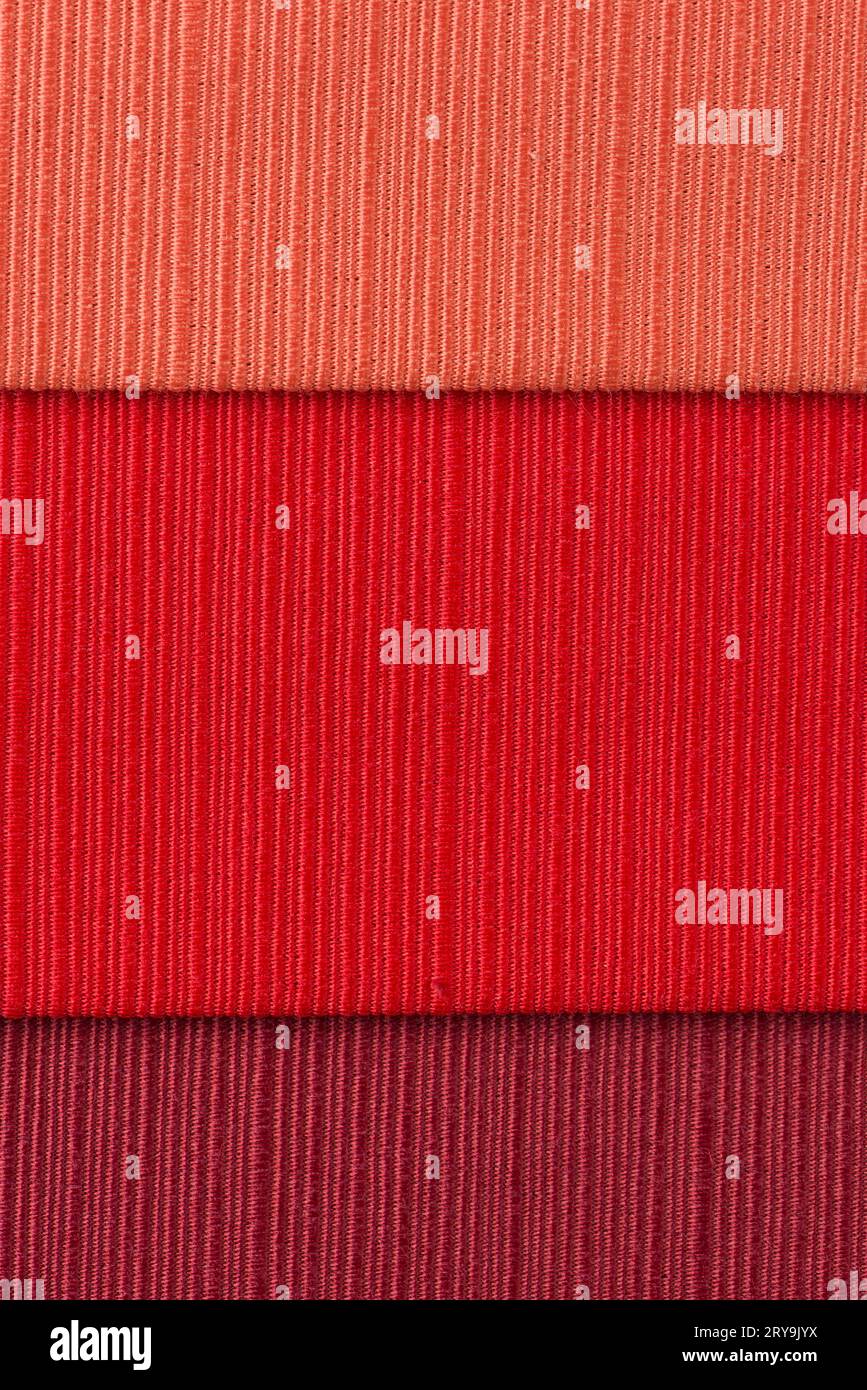 Multi color fabric texture samples Stock Photo - Alamy