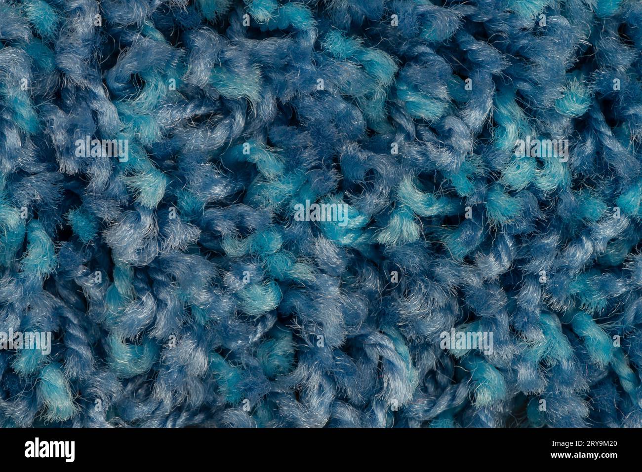 Blue rug texture hi-res stock photography and images - Alamy